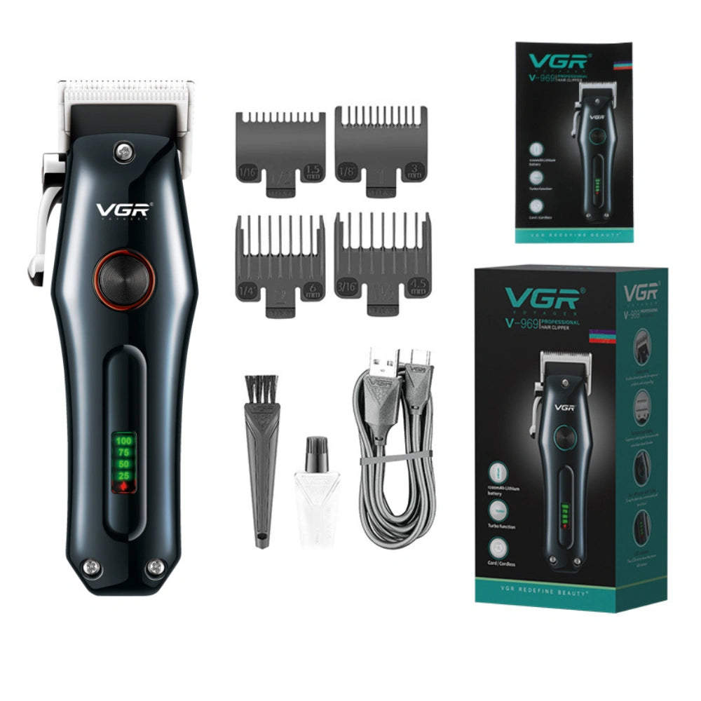 VGR V-969 Professional Hair Clipper for Men with 180 Min Runtime