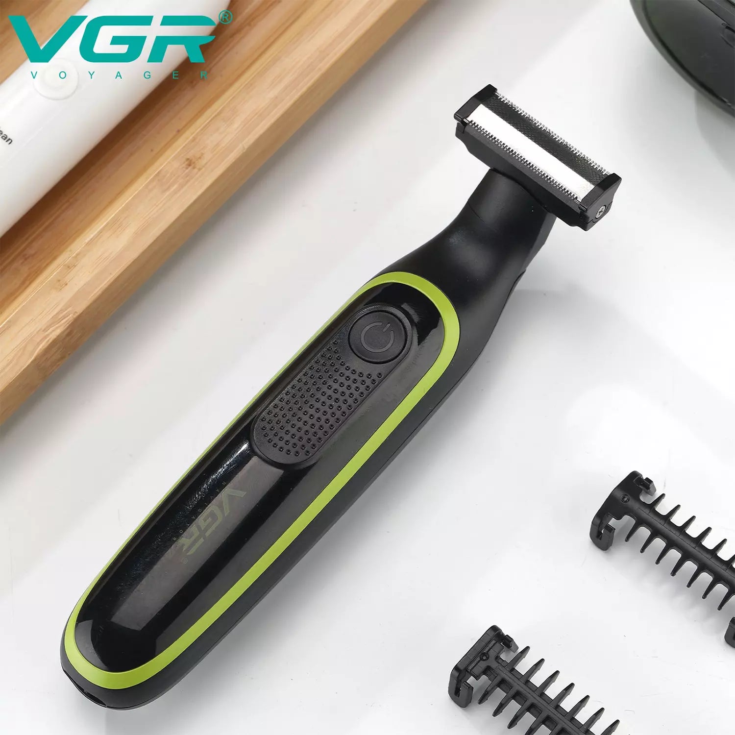 VGR V-017 Men's Electric Beard Shaver, Black