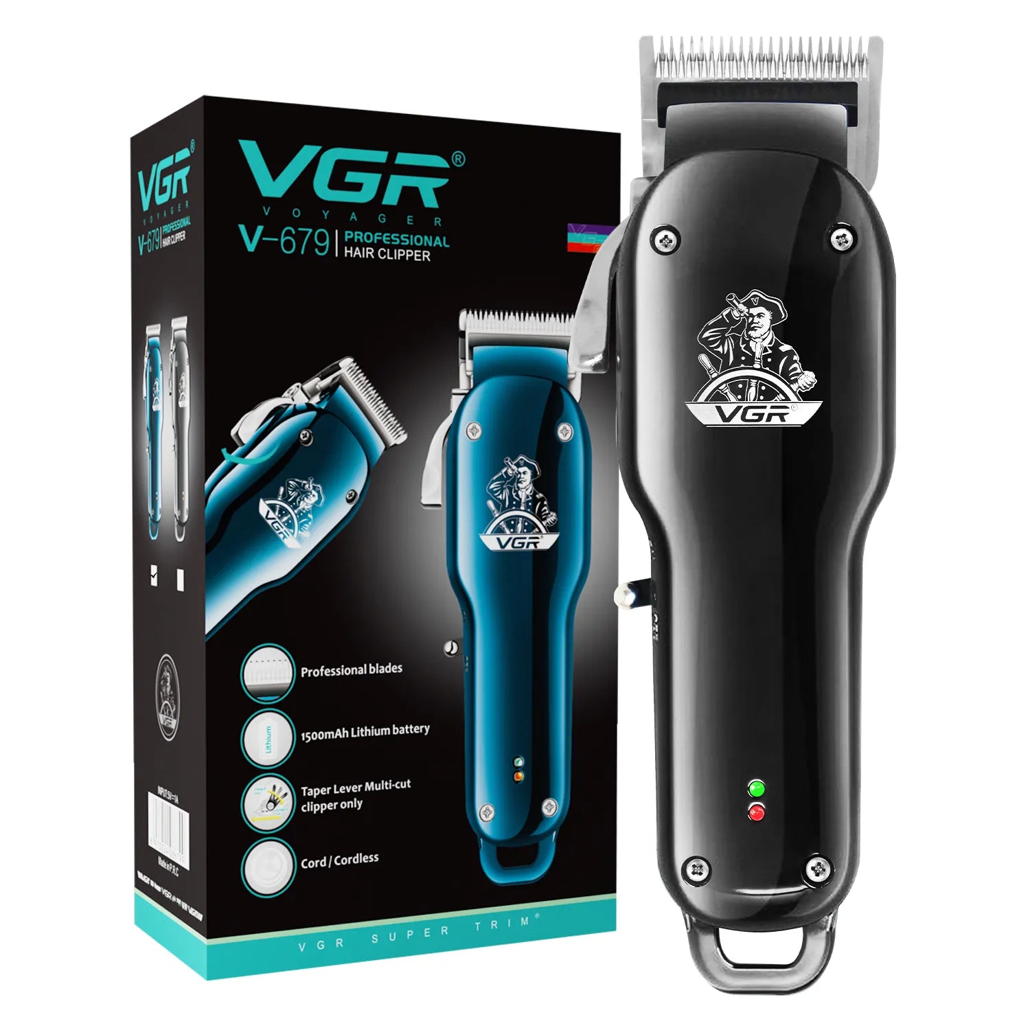 VGR V-679 Hair Clipper For Men