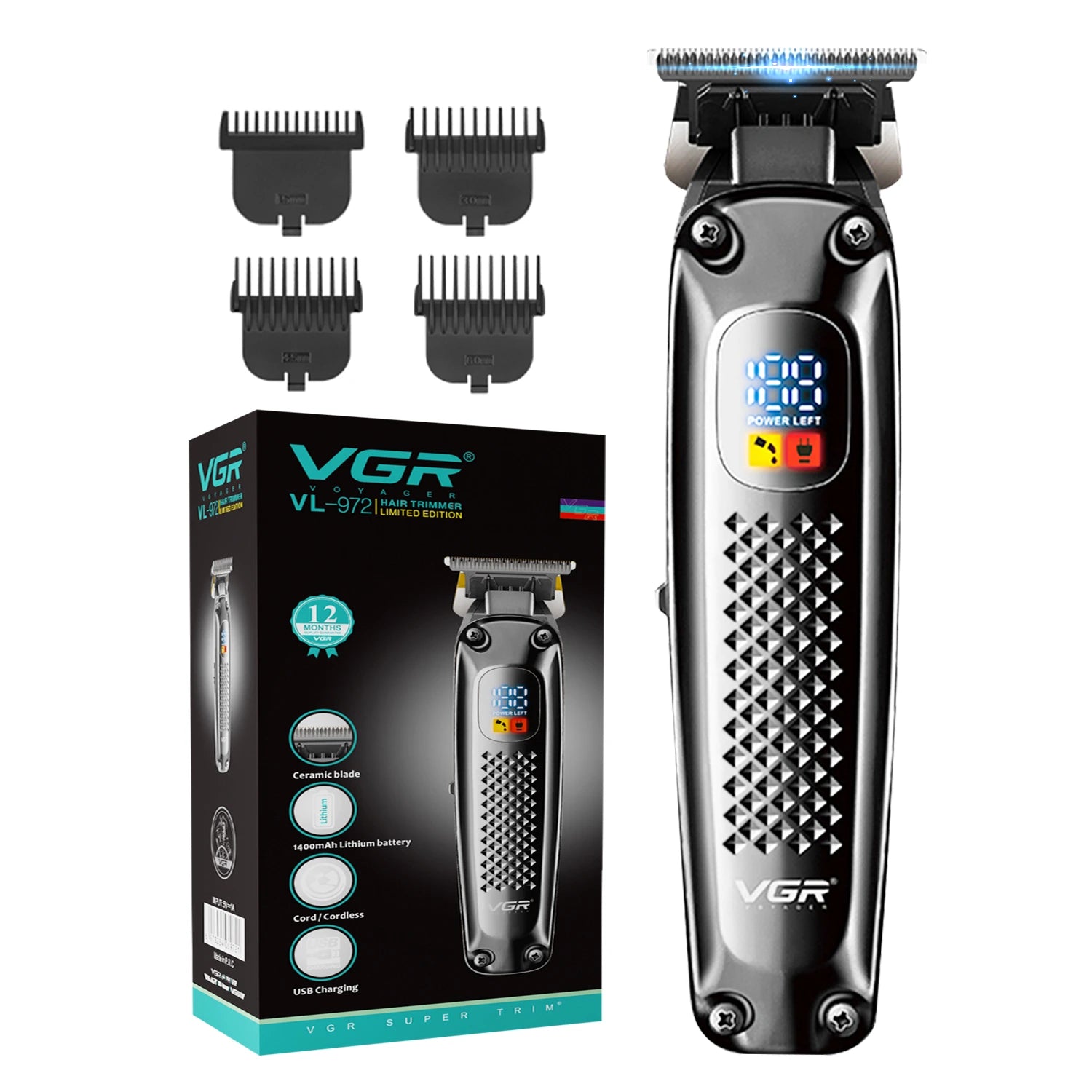 VGR VL-972 Limited Edition Hair Trimmer For Men