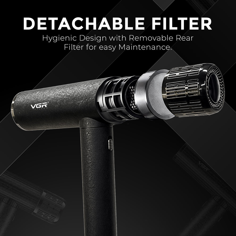 VGR V-640HD Hair Dryer | Professional Barber Series, High-Speed