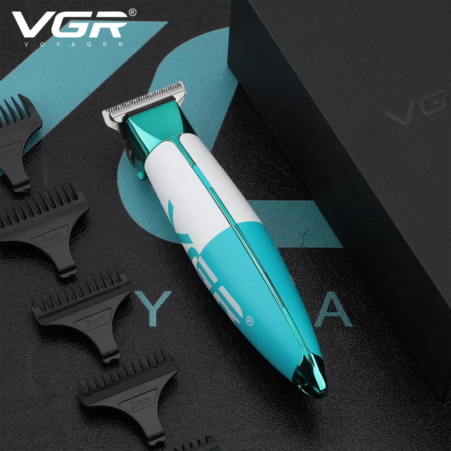 VGR V-958 Hair Trimmer For Men, Sky Blue